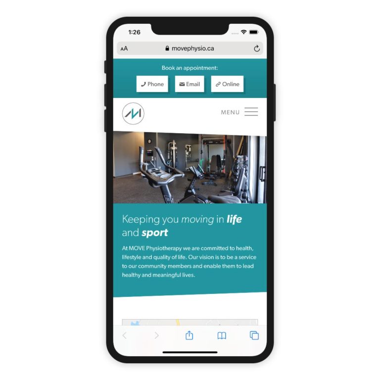 Move Physiotherapy - alltimelowe design co.